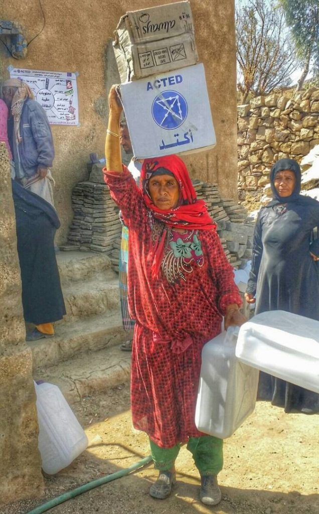Food security and sanitation for displaced families in Yemen - Acted