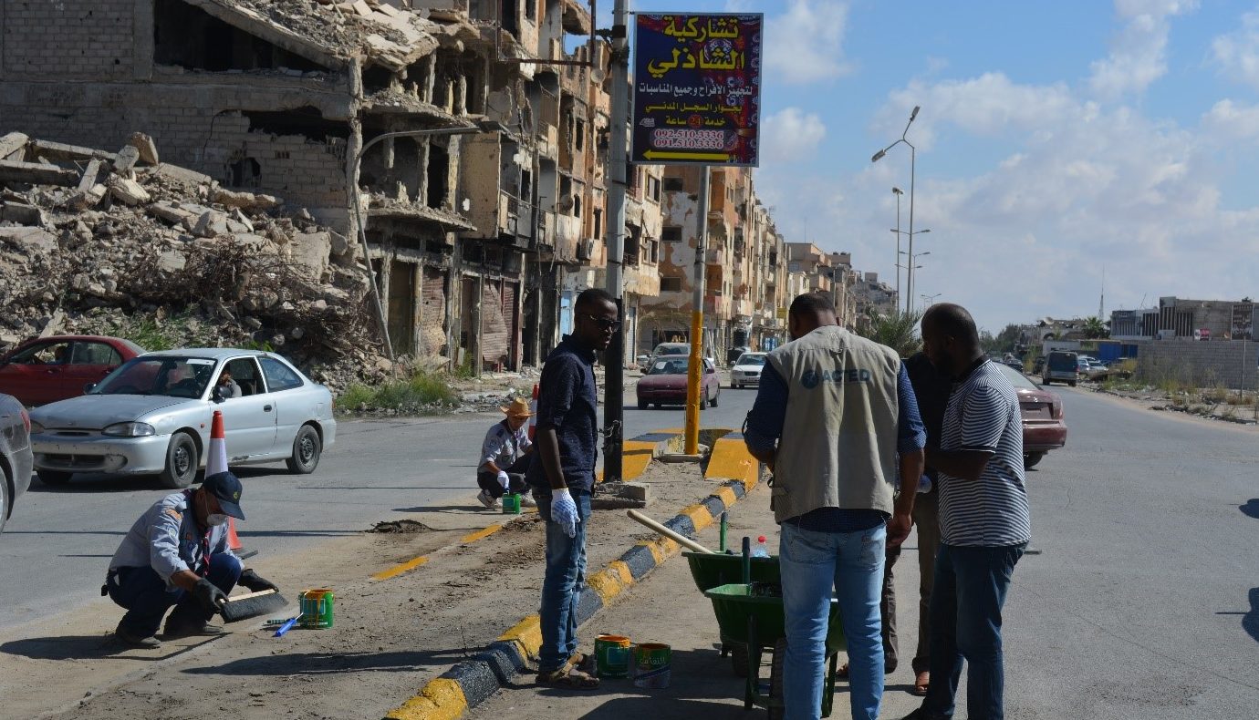 Improving road safety in Benghazi’s post-conflict neighbourhoods - Acted