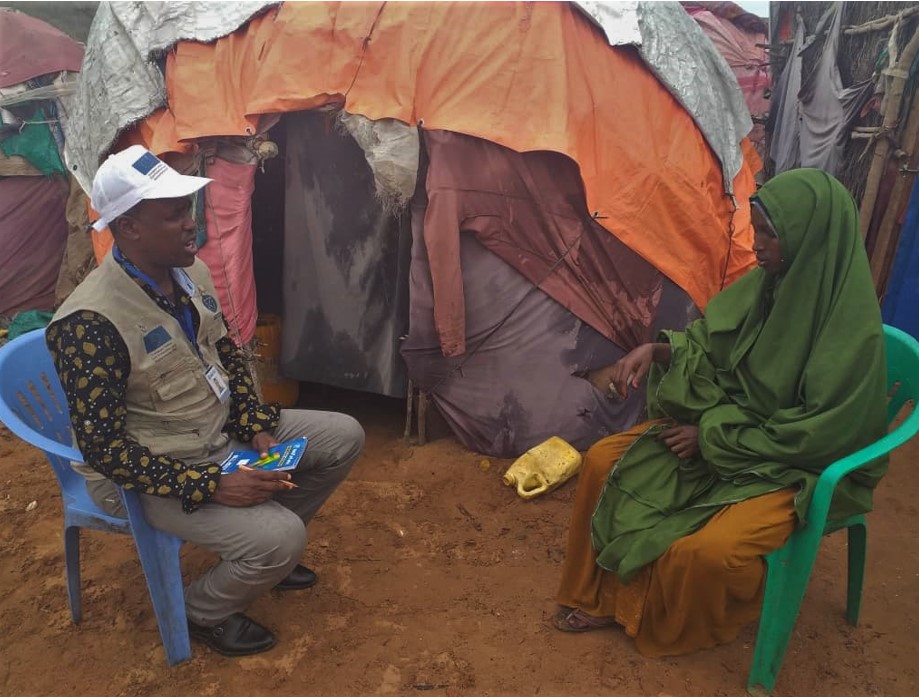 Training community members to manage campsites for internally displaced ...