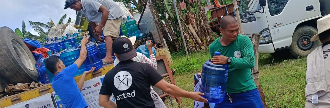 Réponse humanitaire aux catastrophes successives aux Philippines ...